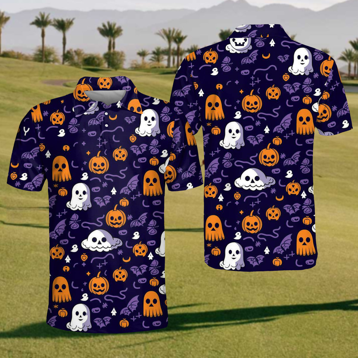 Mens Halloween Polo Shirt – cozypantsus