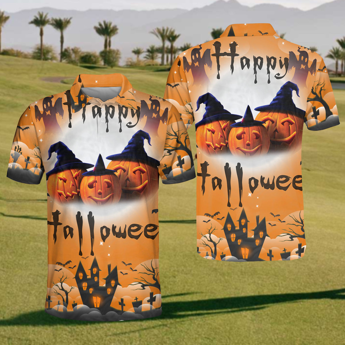 Mens Halloween Polo Shirt – cozypantsus