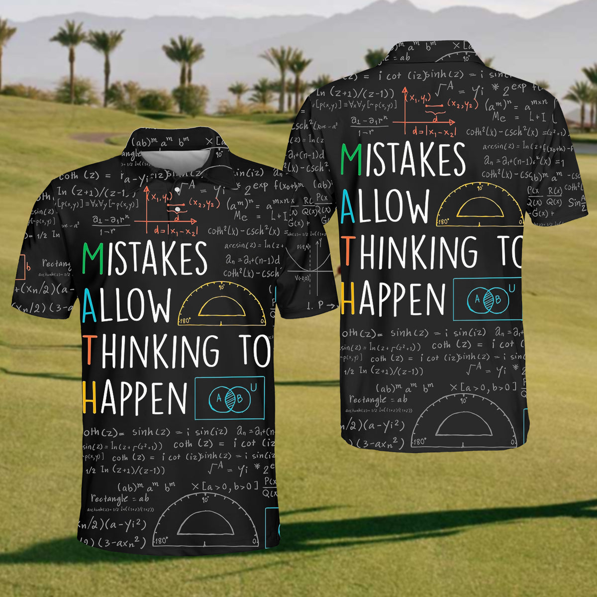 Math Polo Shirt – cozypantsus