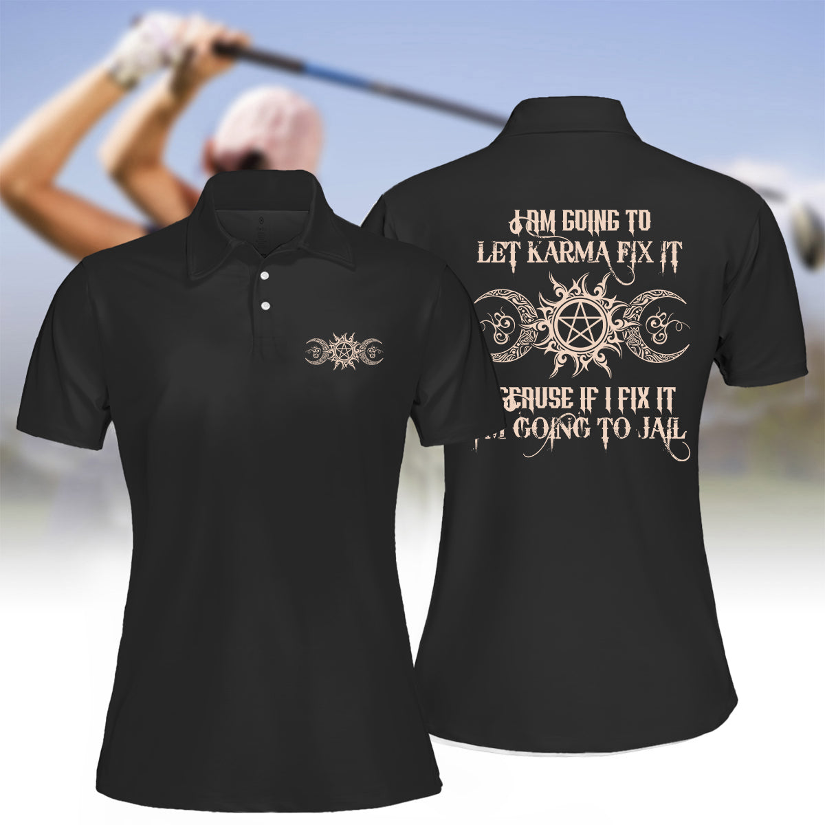 Women's I Am Going To Let Karma Fix It Because If I Fix It I'm Going T ...